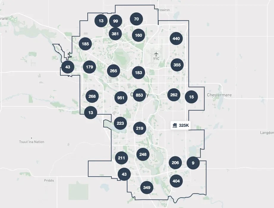 Calgary Housing Market Report: Jan. 4th, 2024 Update | Interactive Map ...