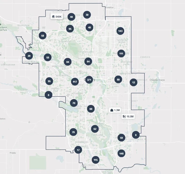 Calgary Housing Market Report: Mar. 4th, 2024 Update | Interactive Map ...