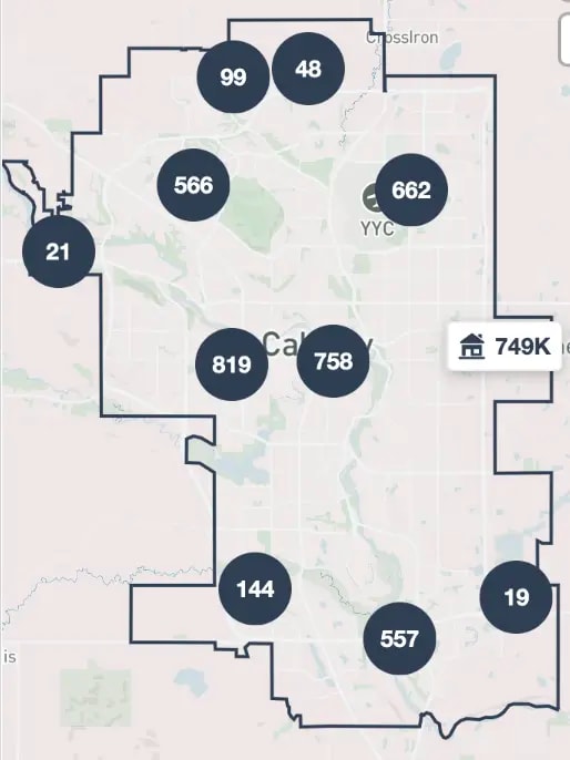 Calgary Housing Market Report: Aug. 3rd, 2024 Update | Interactive Map ...