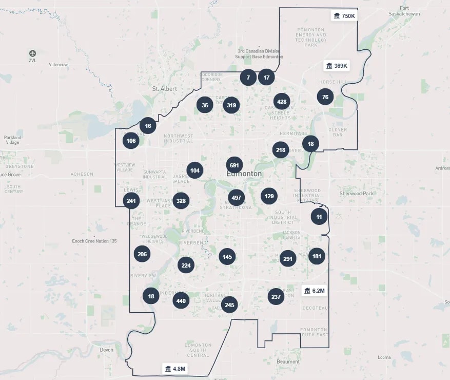 Edmonton Housing Market Report: Jan. 8th, 2024 Update | Interactive Map ...