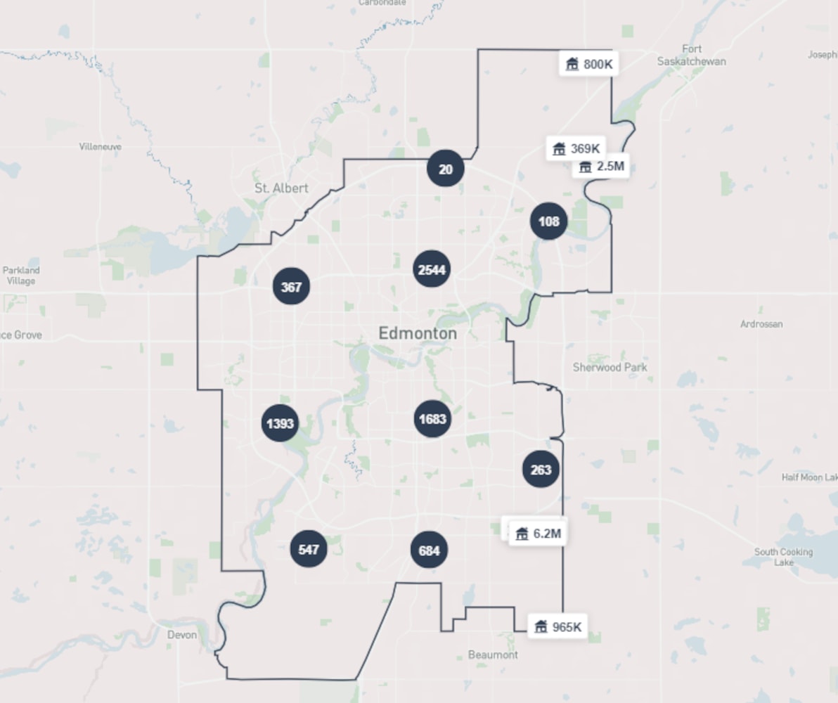 Edmonton Housing Market Report: Oct. 7th, 2024 Update | Interactive Map ...