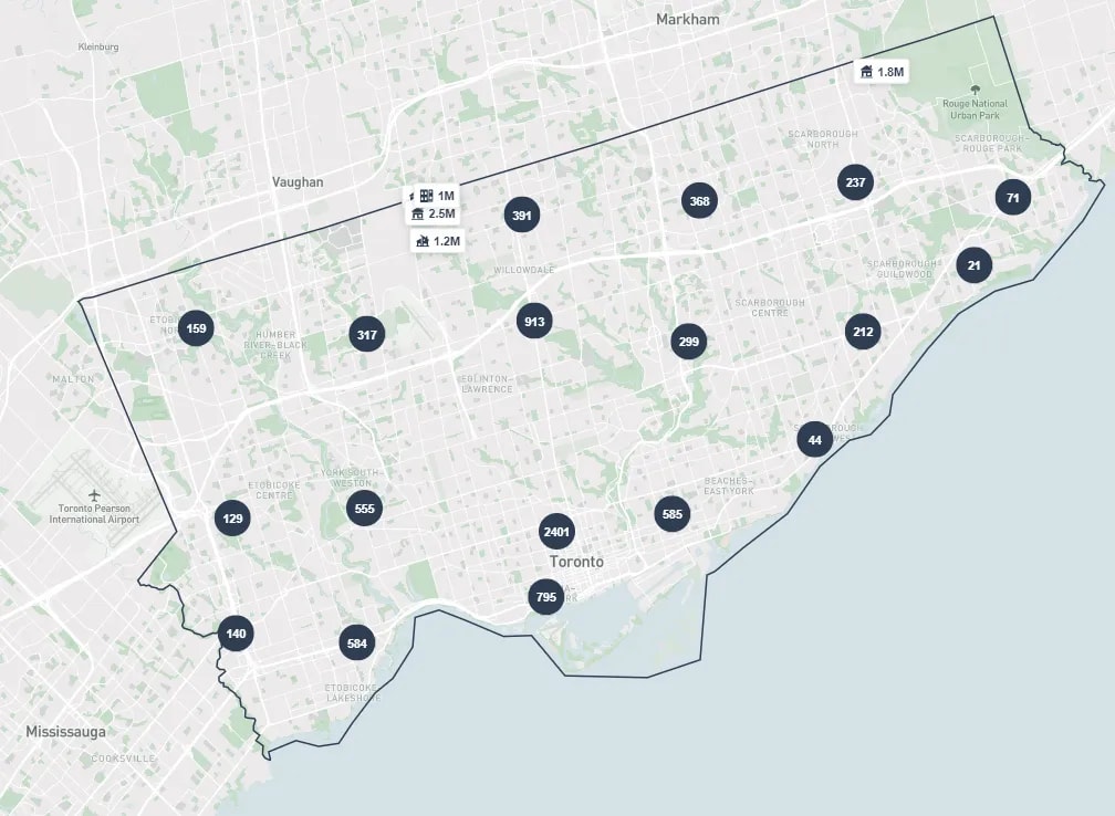 Toronto Housing Market: May. 3rd, 2024 Update | Interactive Map - WOWA.ca