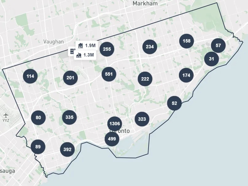 Toronto Housing Market: Jan. 5th, 2024 Update | Interactive Map - WOWA.ca