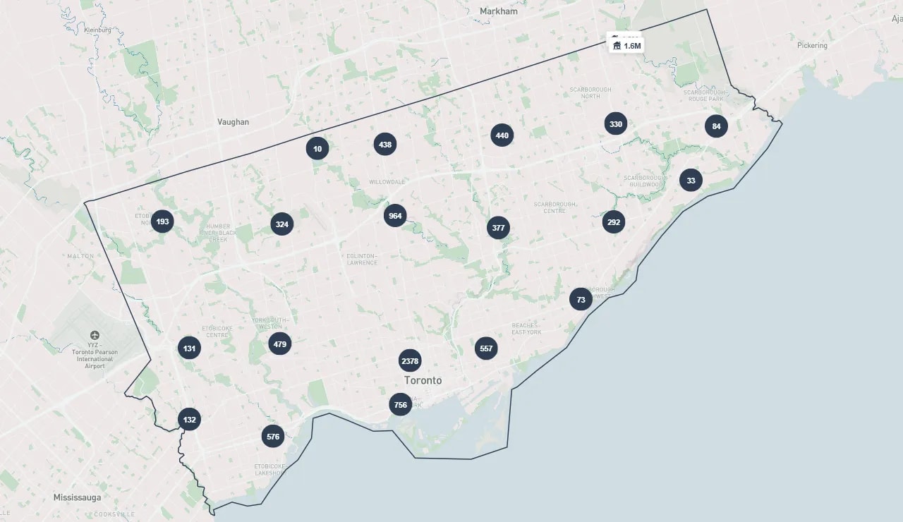 Toronto Housing Market: Mar. 5th, 2025 Update | Interactive Map - WOWA.ca