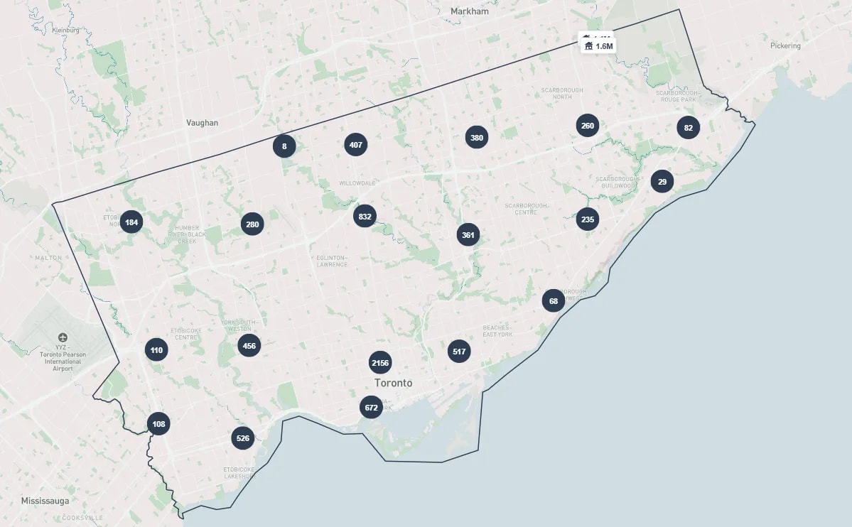 Toronto Housing Market: Feb. 5th, 2025 Update | Interactive Map - WOWA.ca