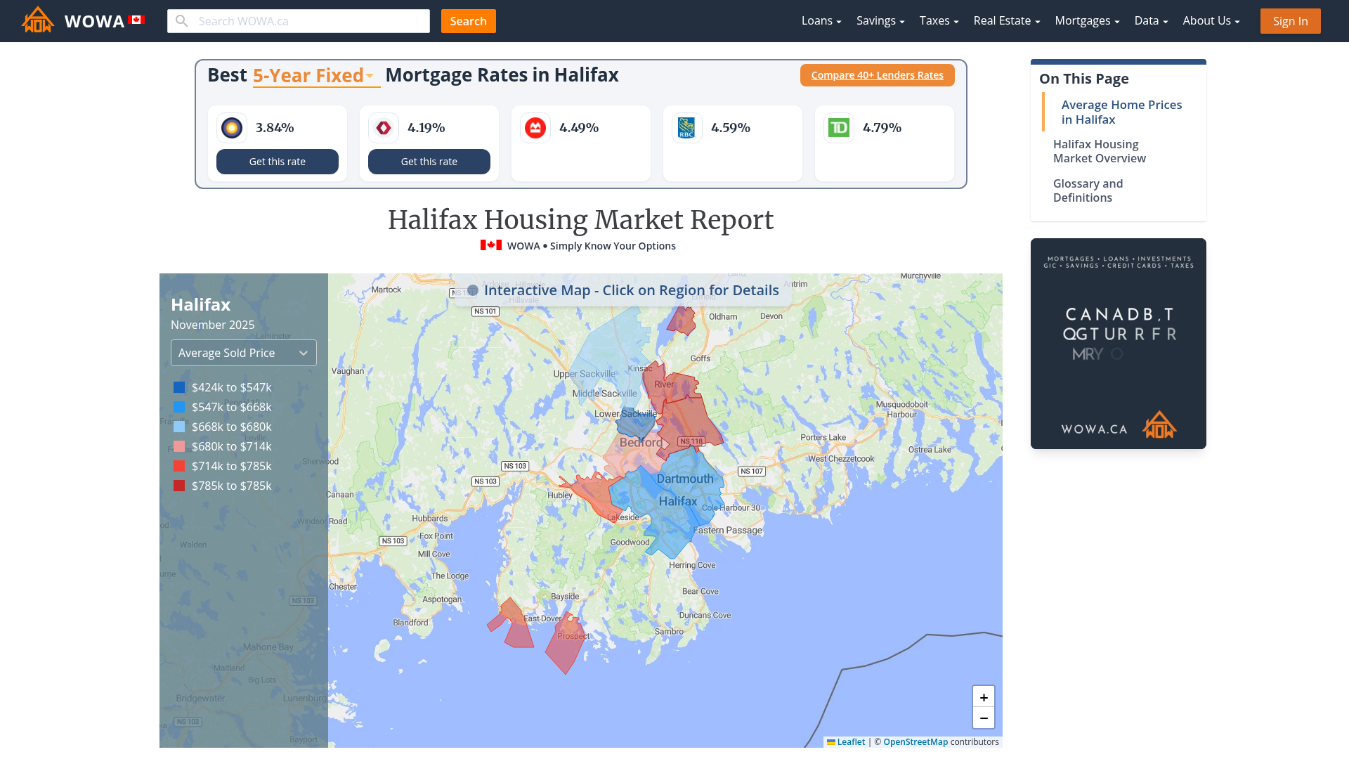 Halifax Housing Market Report: Dec. 15th, 2025 Update | Interactive Map ...